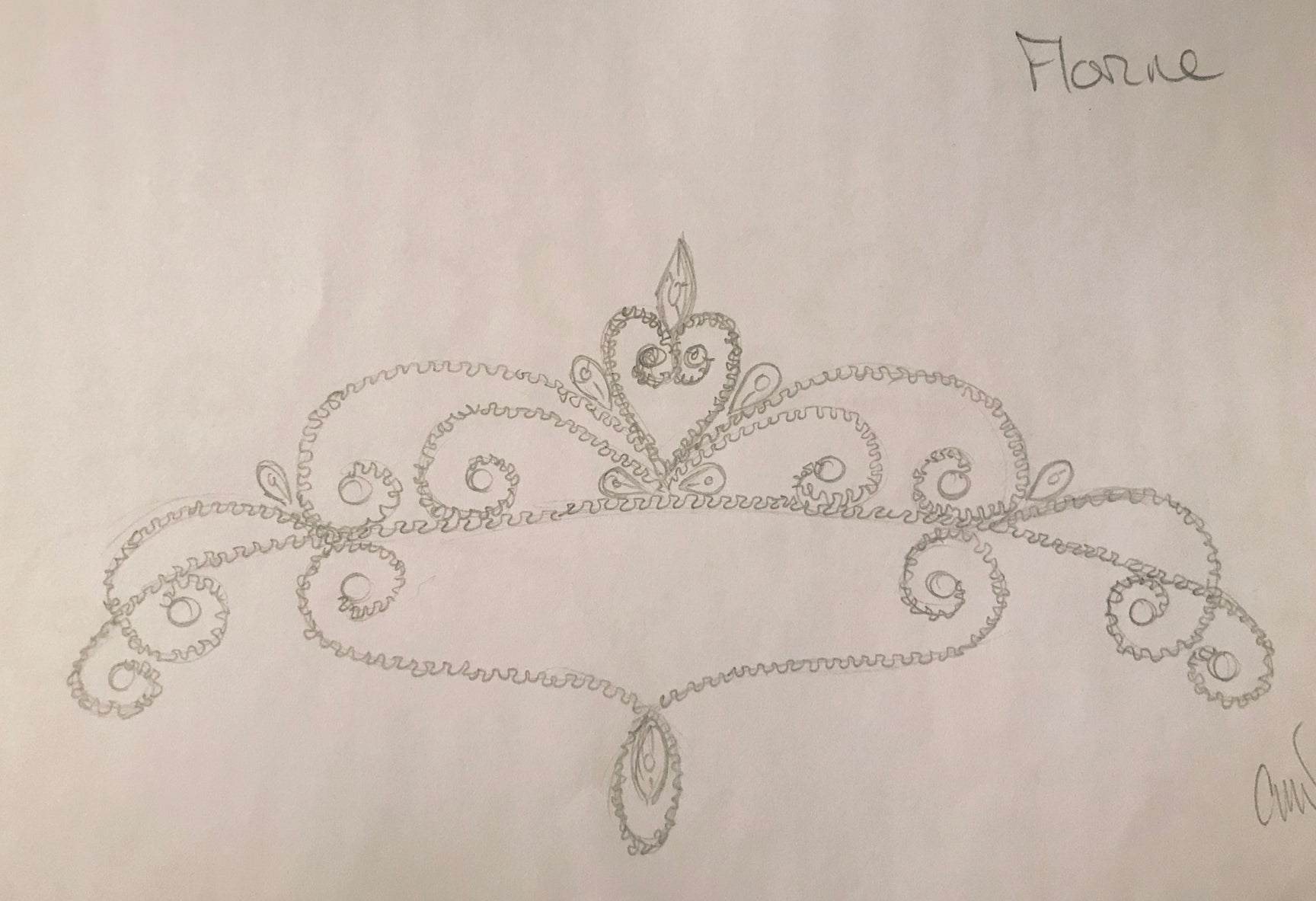 Custom Design Sketches – Caryn Wells Designs